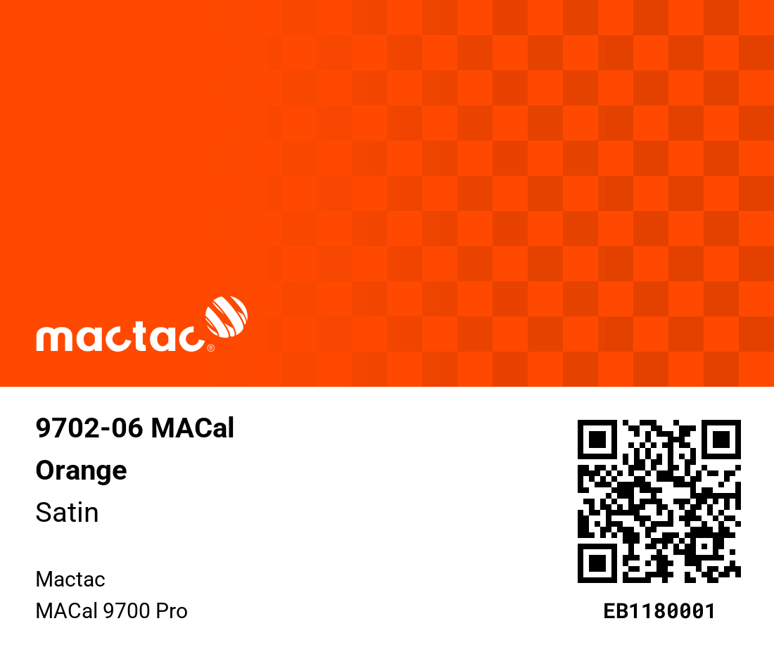 MACal 9700 Pro / Mactac / All colors and finishes